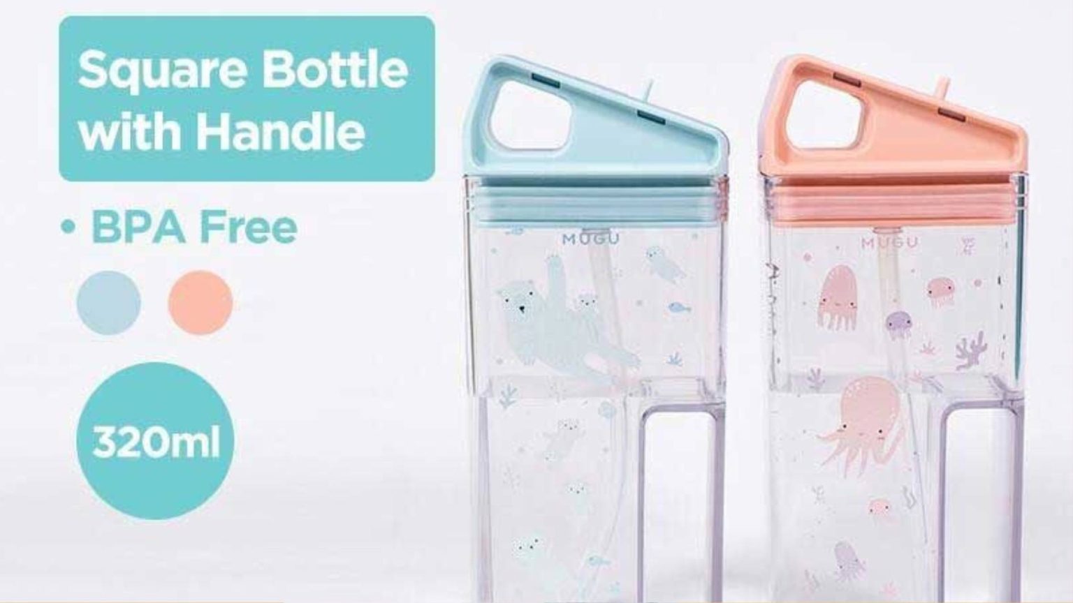 Ajarkan Bayi Minum Pakai Sedotan dengan MUGU Water Bottle - MUTHEBOGARA ...